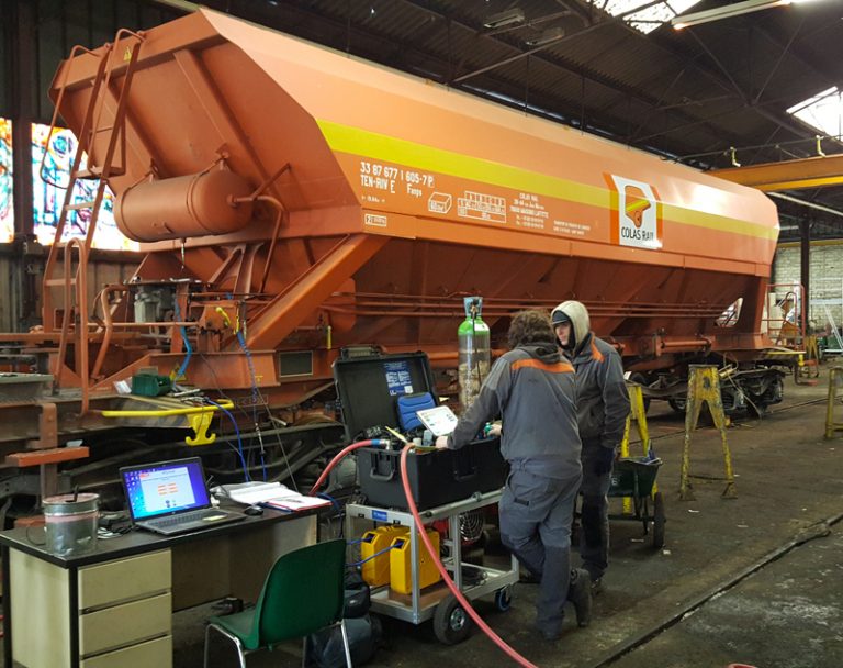 PTU - Portable brake test unit for freight vehicules - TECBAN